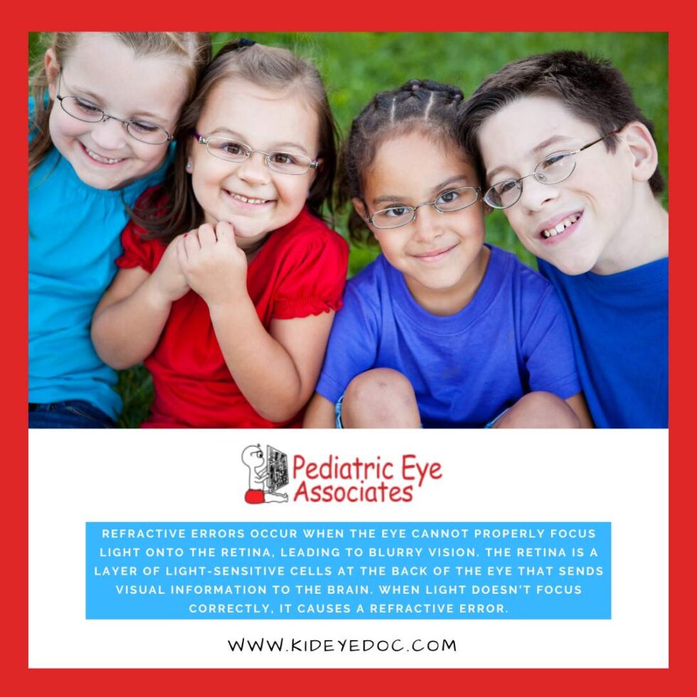 What Are The Most Common Refractive Errors In Children? - Pediatric Eye ...