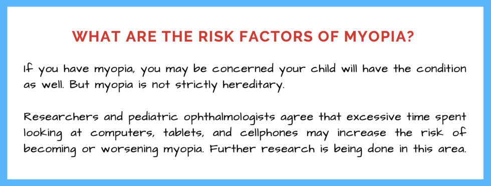 Is Your Child at Risk for Myopia (Nearsightedness)? - Pediatric Eye ...